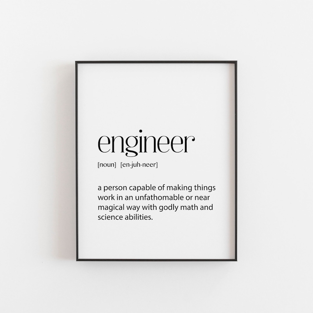 Engineer Gift, Engineer Birthday Gift, Engineer Christmas Gift ...
