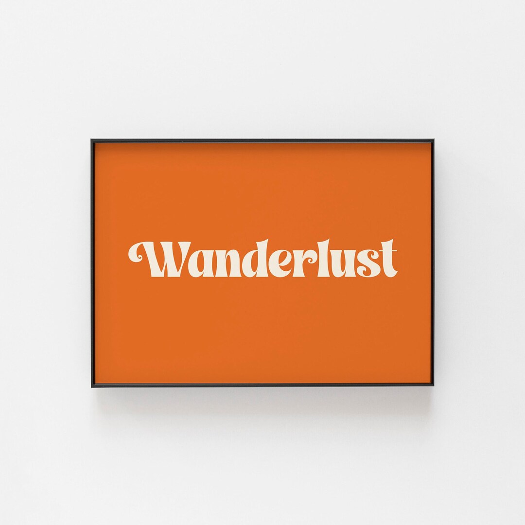 Wanderlust Print, Gift Ideas for a Travel Lover, Prints for Someone Who ...