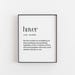 Haver Definition Print - Humorous Scottish Art for Talkers ...