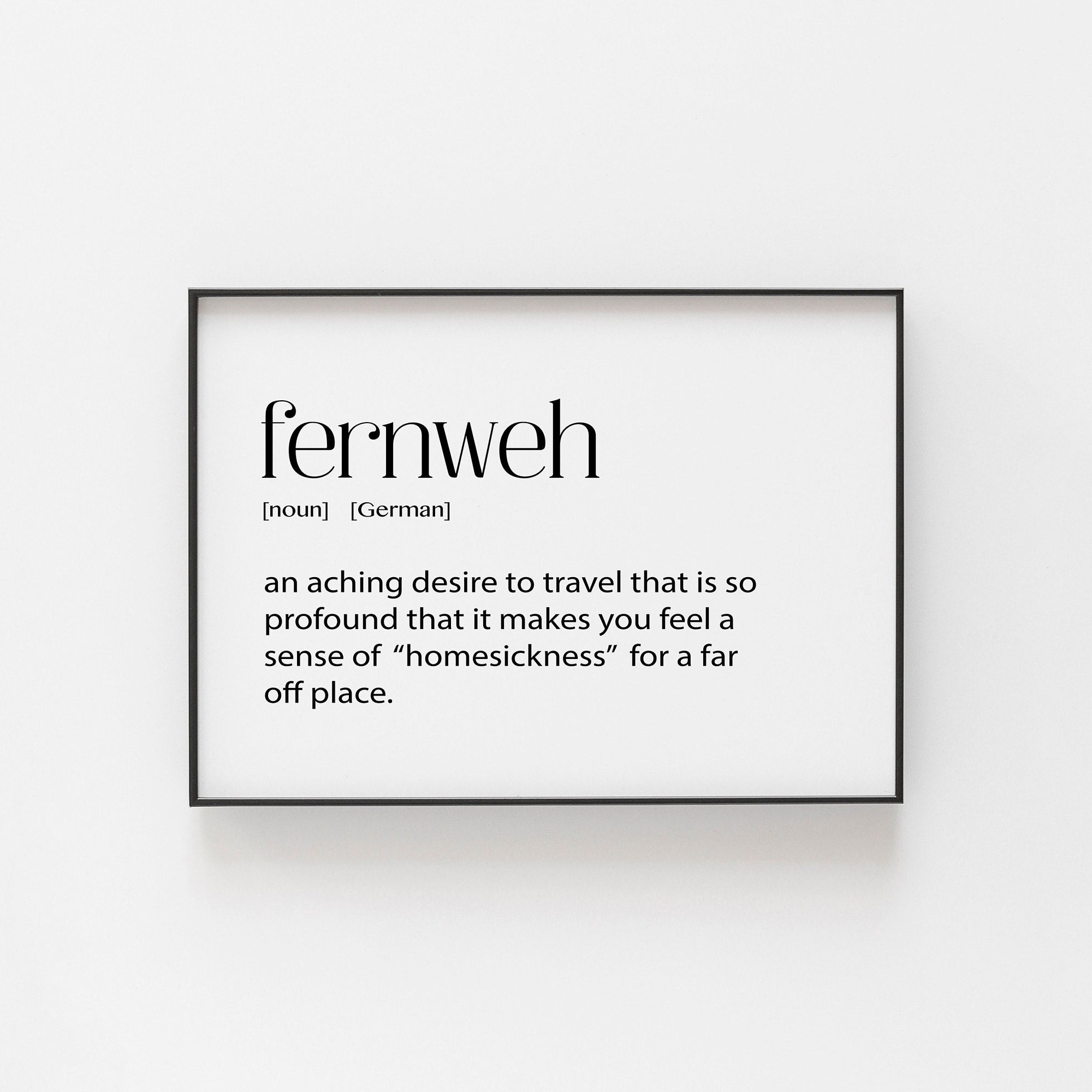 Fernweh Meaning