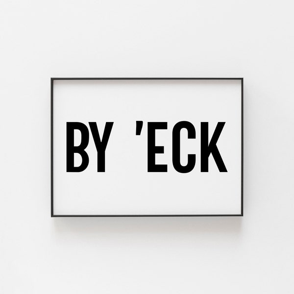 Yorkshire Sayings Posters - Etsy
