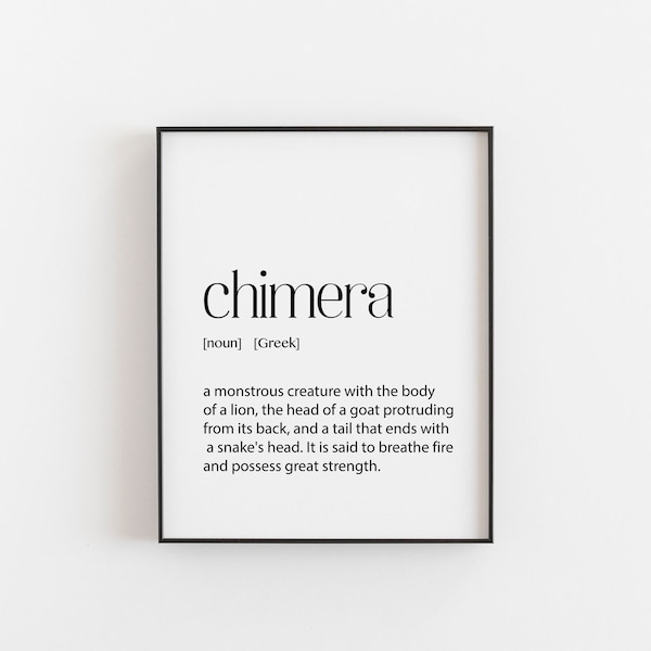 Chimera Mythology - Etsy