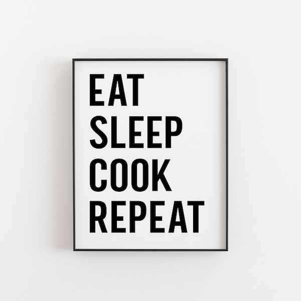 Eat Sleep Repeat - Etsy UK