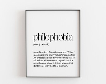 Fear Definition Art - Etsy