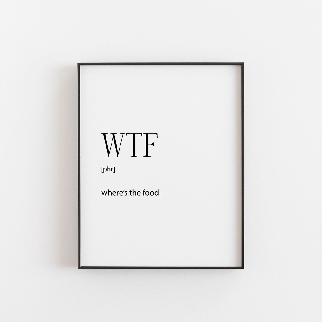 Teenager Gift, Teen Gift, Funny Teen Gift, Teenager Bedroom Gift, Wtf ...