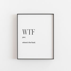 Teenager Gift, Teen Gift, Funny Teen Gift, Teenager Bedroom Gift, Wtf ...