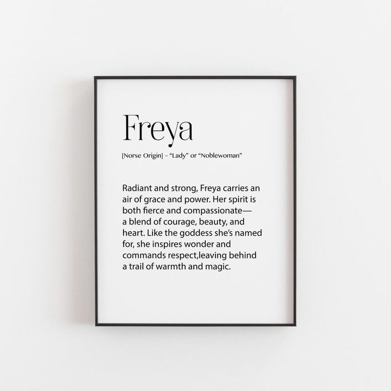 Freya Skye Poster - Etsy