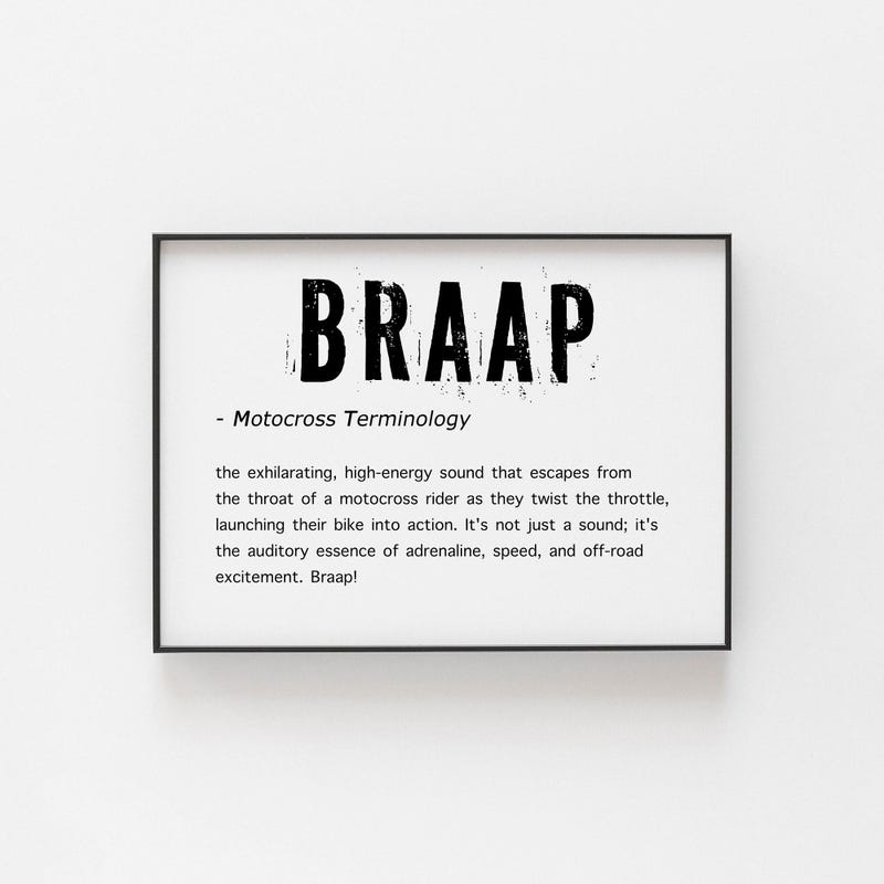 Braap - Etsy