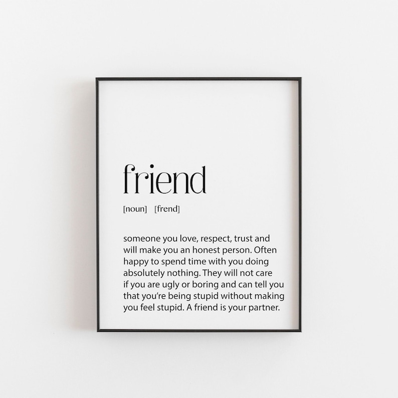 Friend Gift, Friend Gift for Women, Friend Gift for Men, Friend ...