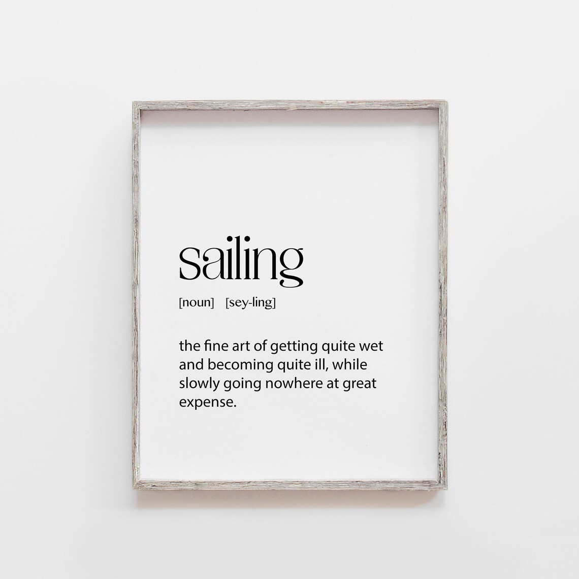 Sailing Gifts Sailing Art Sailing Gift Sailing Poster - Etsy UK
