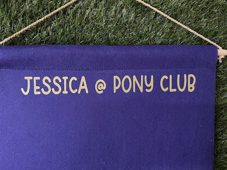 Pony Club Badge Wall Banner - Etsy