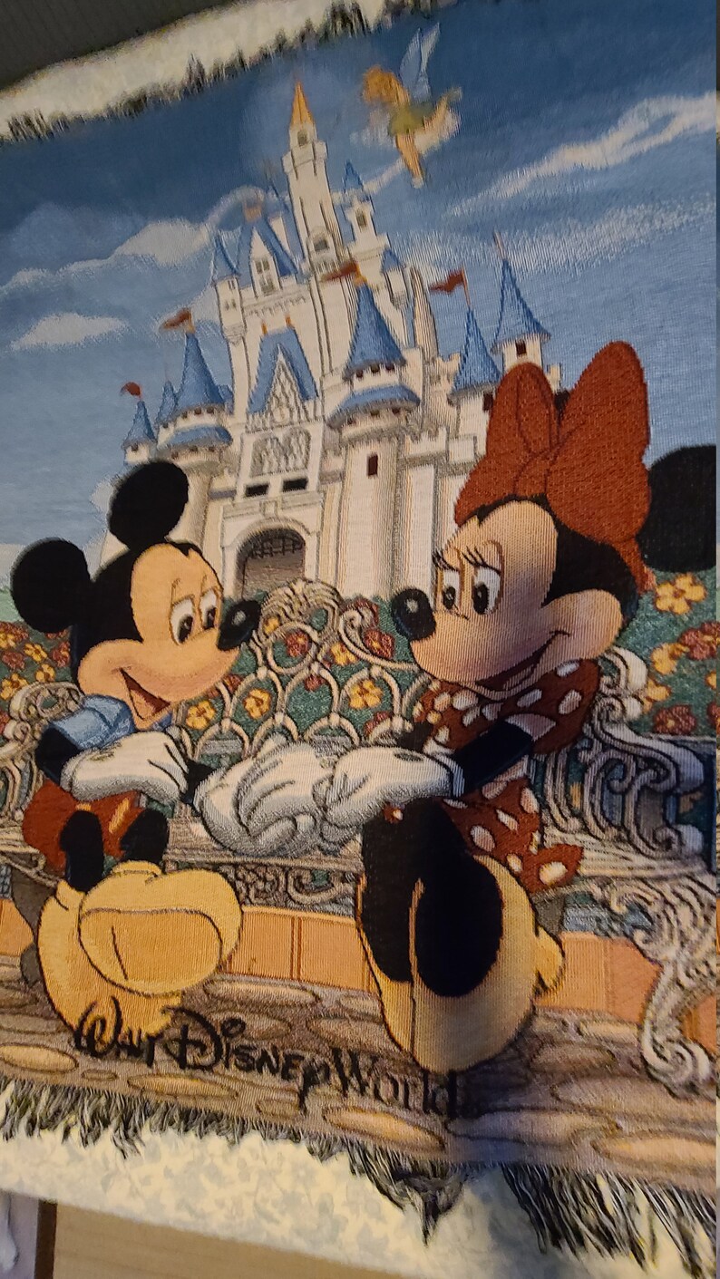 1990s Disney Mickey and Minnie Mouse in Front of - Etsy