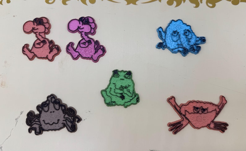 Vintage Ralston Freakies Cereal Monster Refrigerator Magnet. Goody ...