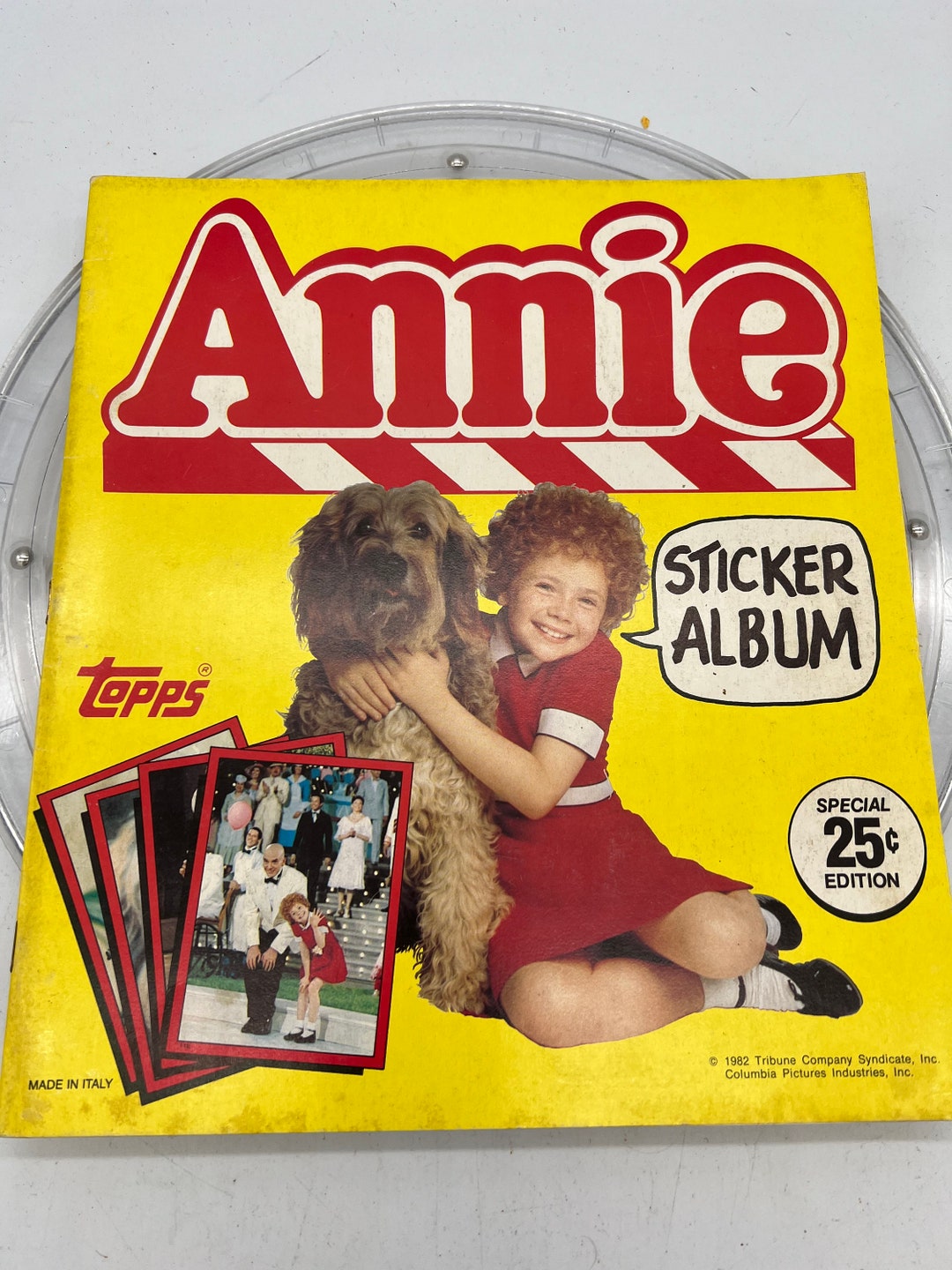 1982 TOPPS Annie Sticker Album Complete!! - Etsy
