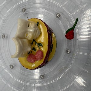 Fantom of the Opera PHB Porcelain Hinged Box With Rose Trinket. - Etsy