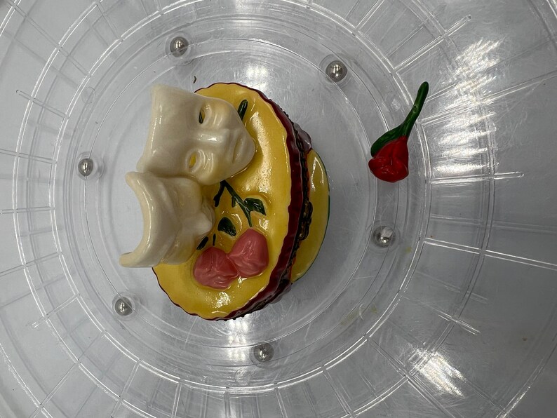 Fantom of the Opera PHB Porcelain Hinged Box With Rose Trinket. - Etsy