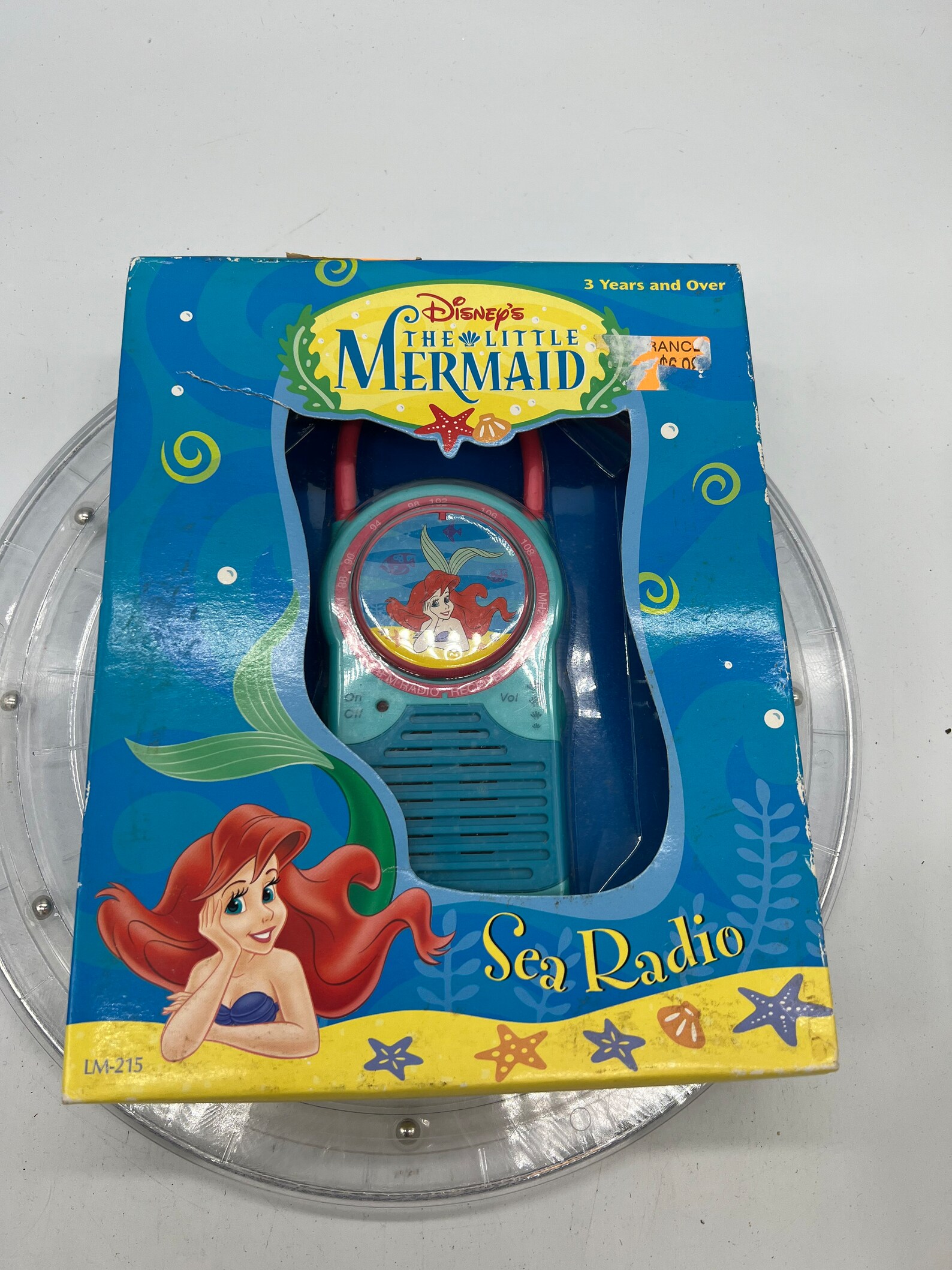 1990’s Disney’s the Little Mermaid Sea Radio With Box. - Etsy