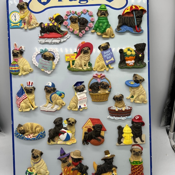 Pug Magnet - Etsy