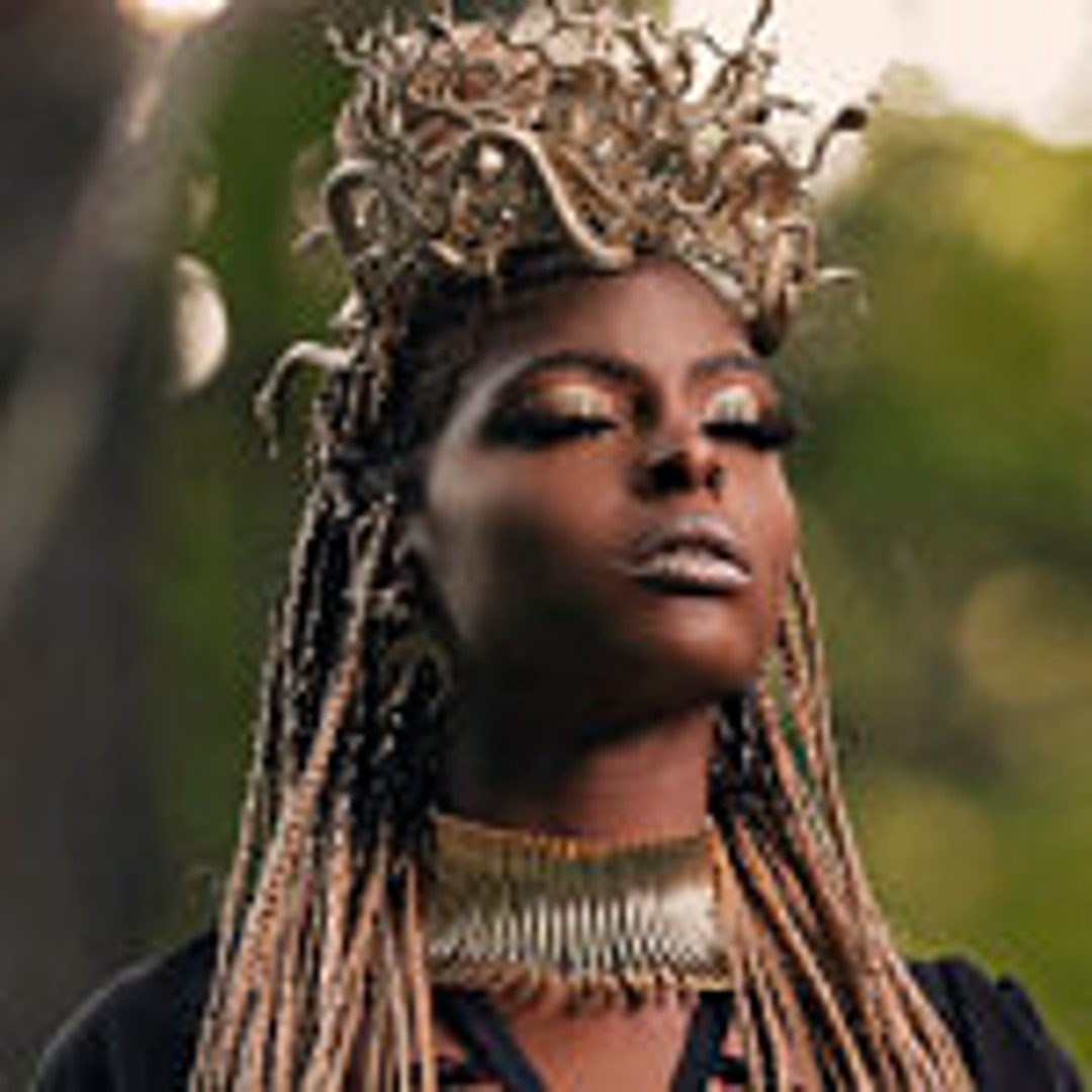 Medusa Headpiece. Gorgon Headpiece. Gorgeous Halloween, Photo Shoot, or ...