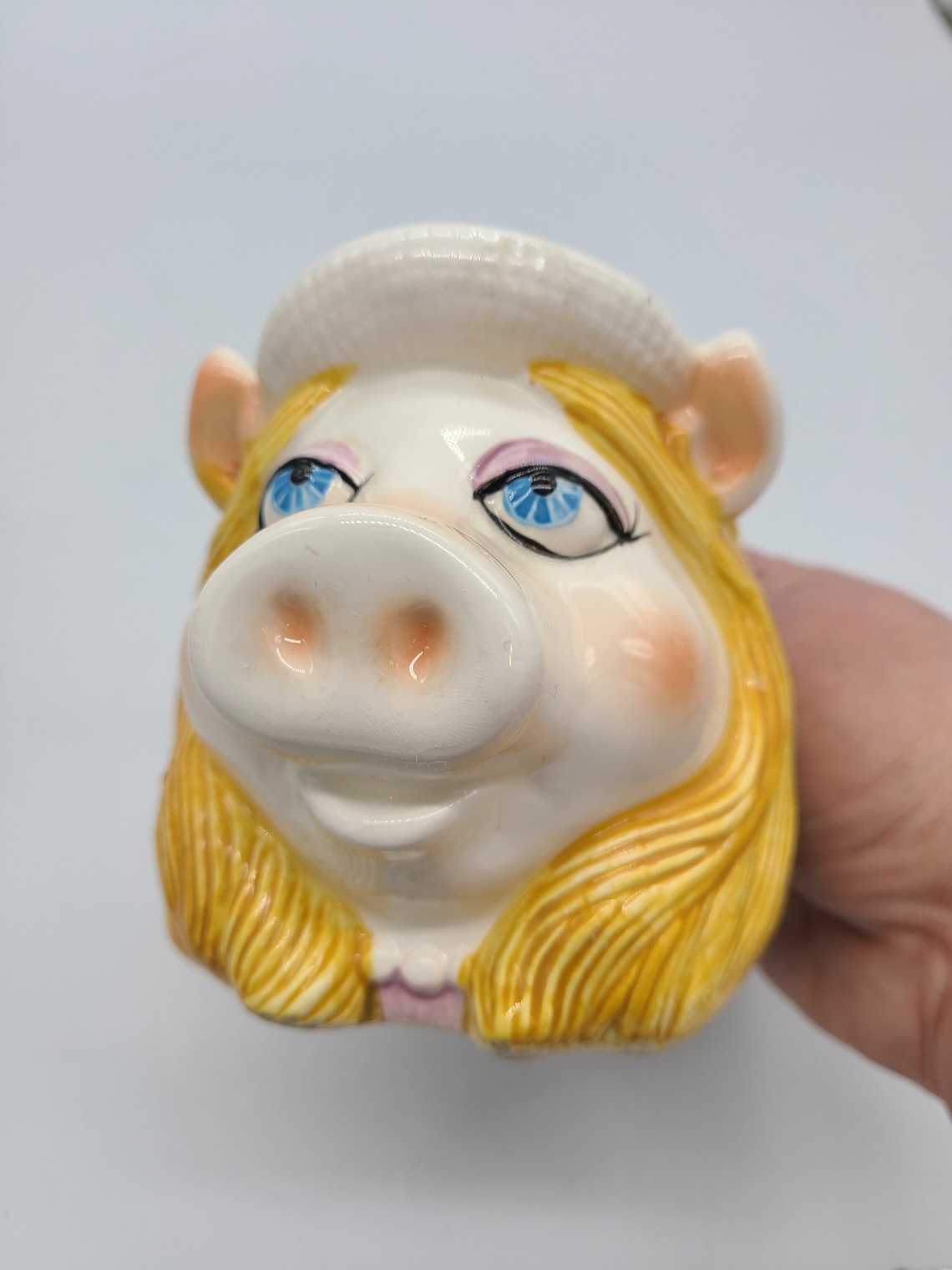 Vintage Sigma the Muppets Miss Piggy Ceramic Mug. - Etsy