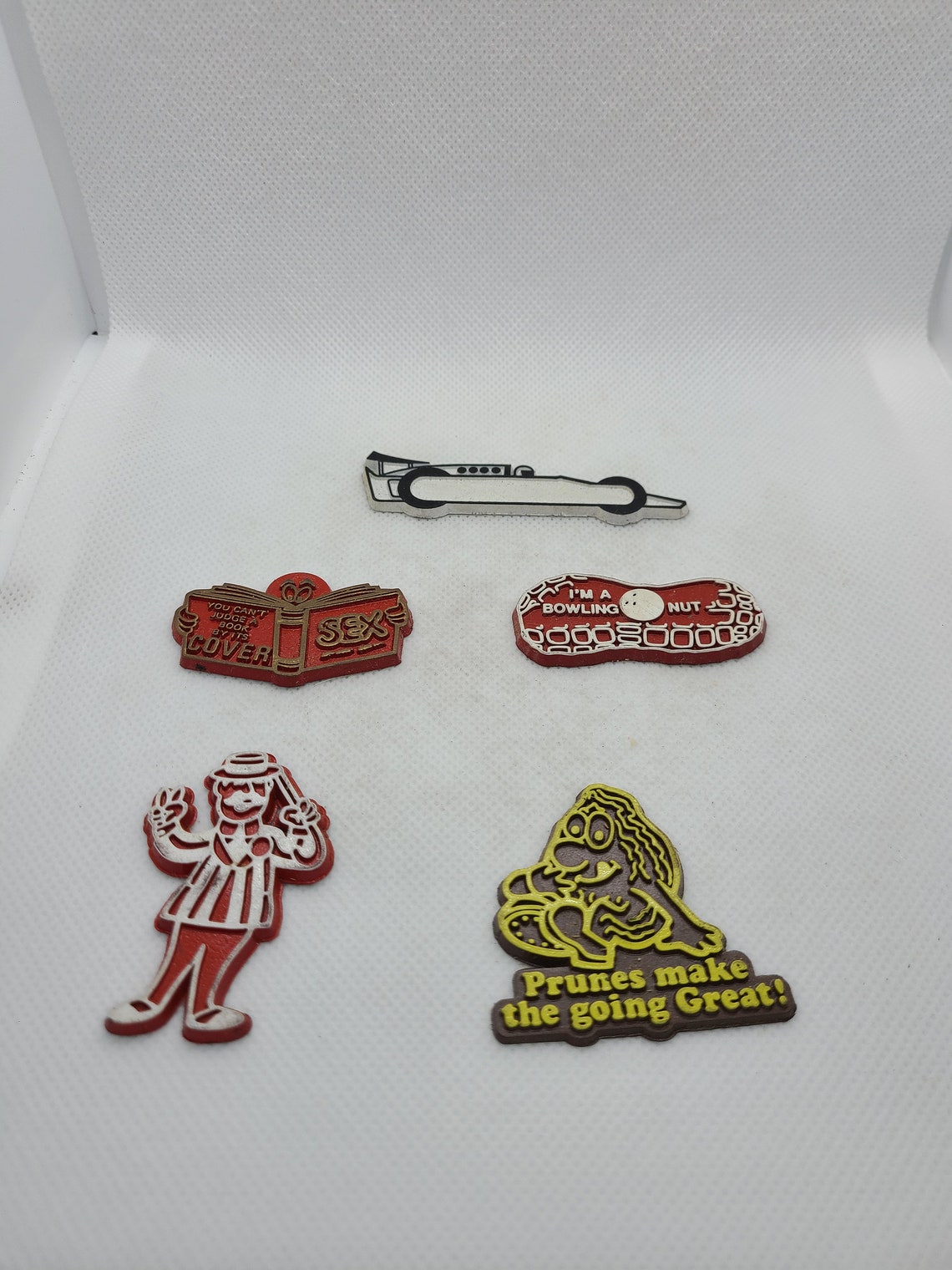 Vintage 1970s Rubber Novelty Refrigerator Magnets. Sold | Etsy