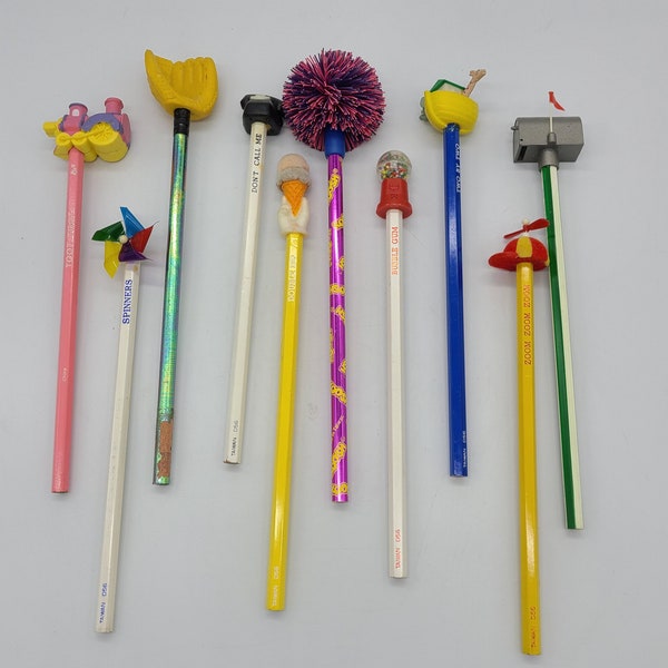 Pencil Toppers - Etsy