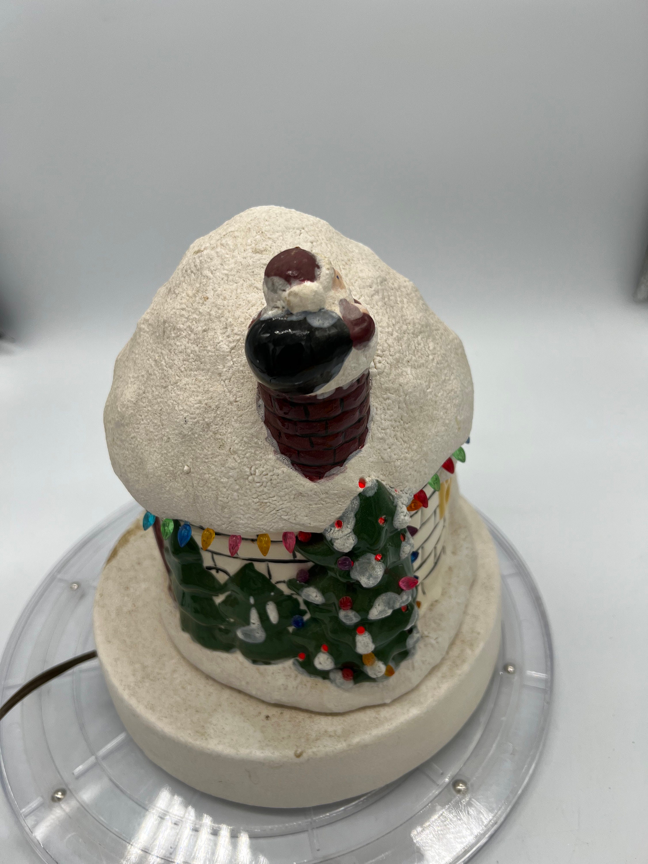 Vintage Christmas Dome Shaped Snow Village House Christmas - Etsy