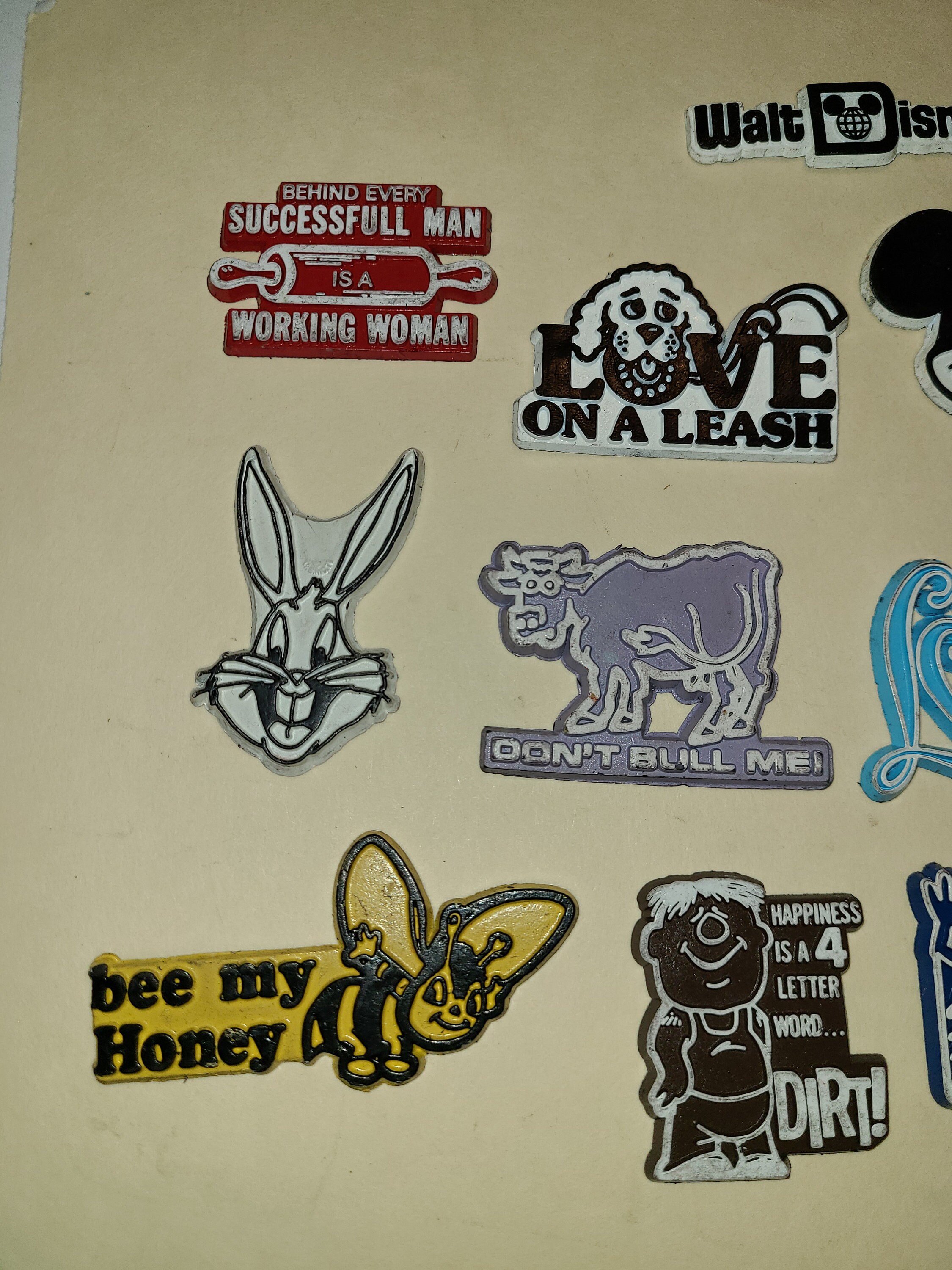 Vintage 1970s Rubber Magnets With Different Sayings Sold | Etsy