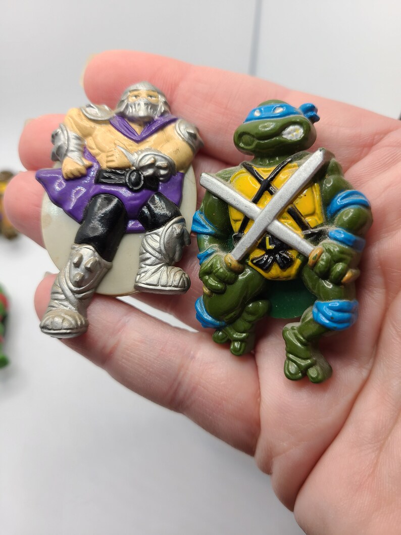 Vintage Teenage Mutant Ninja Turtles & Shredder Refrigerator | Etsy