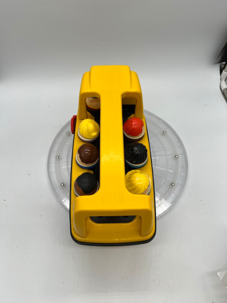 1988 Toddler Tots Little Tikes School Bus With Seven People. Comes With ...