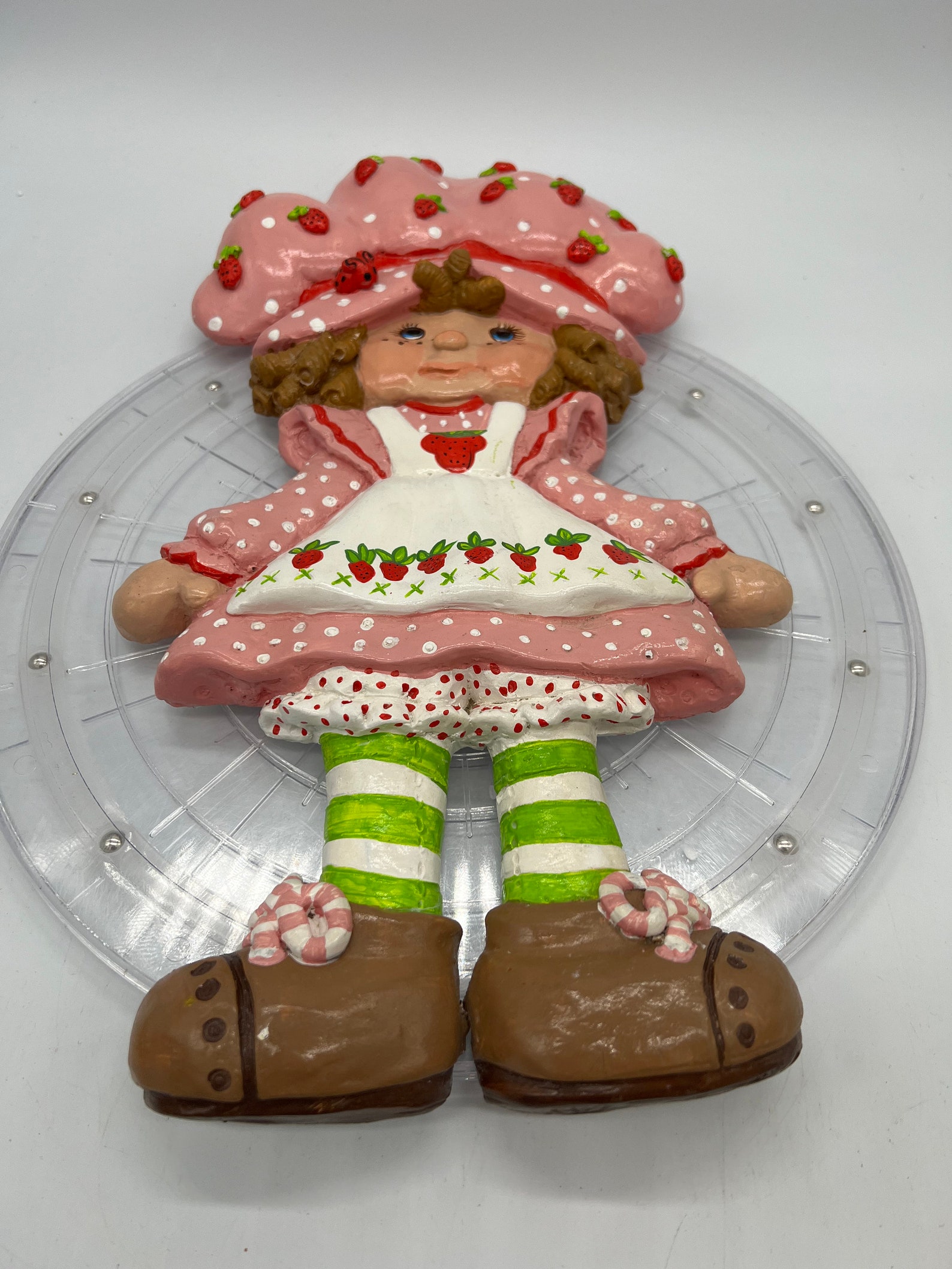 Rare Strawberry Shortcake Chalkware Wall Hanging - Etsy
