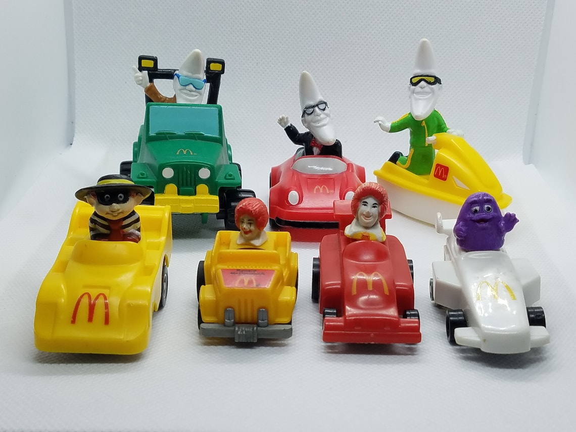Vintage 1980s Mcdonald's Moon Men Toys. 1980s - Etsy