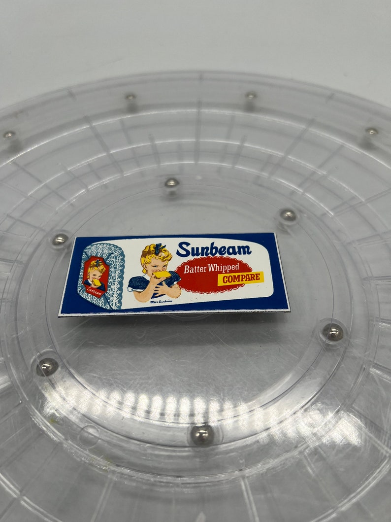 Sunbeam Bread Loaf Batter Whipped Medal Refrigerator Magnet. - Etsy