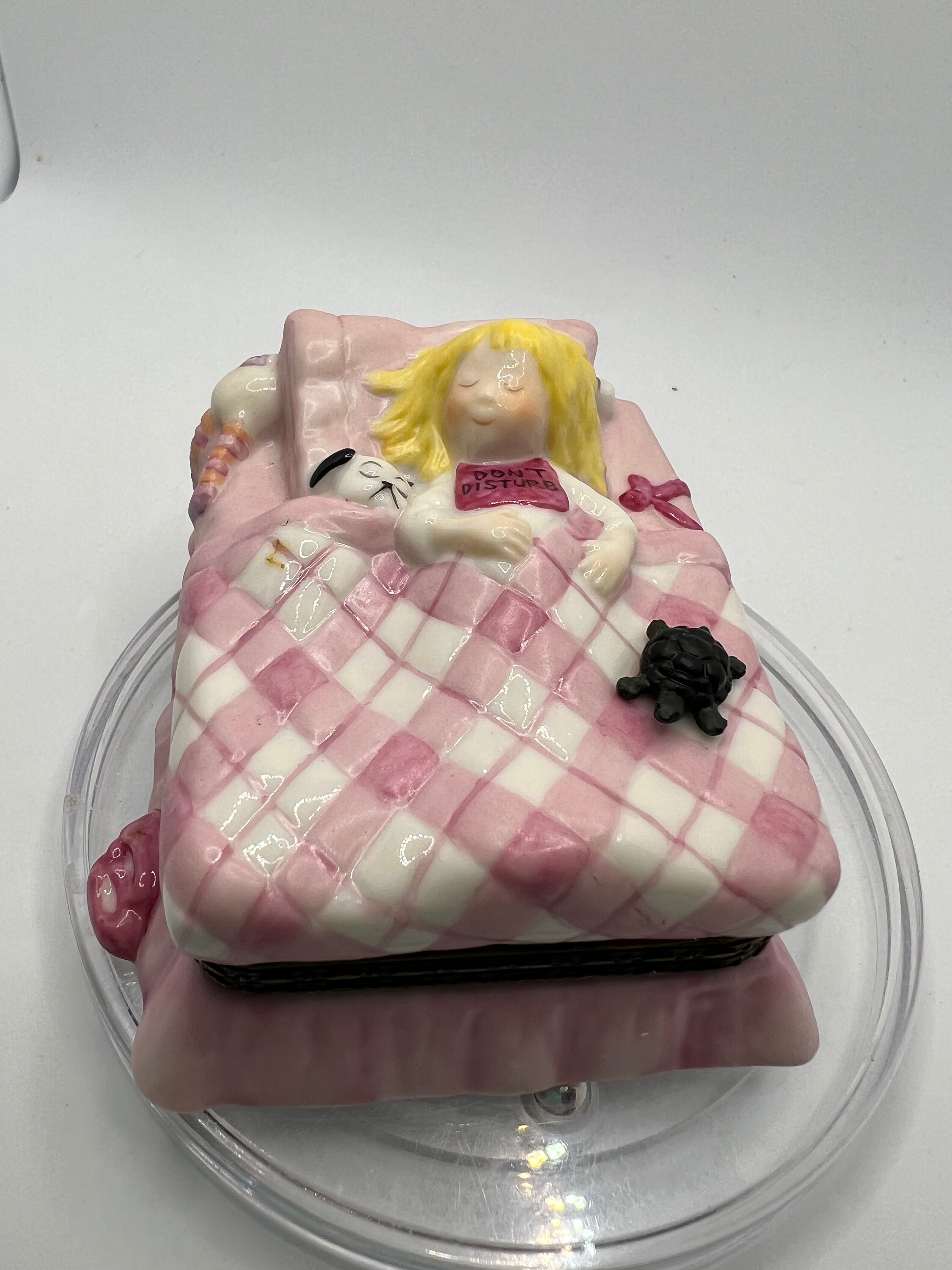 2000 Madame Alexander Eloise Porcelain Hinged Box With Turtle Trinket ...