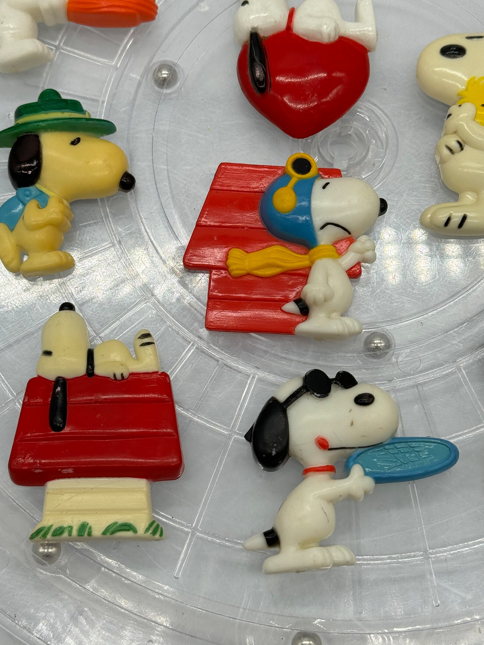 Vintage Peanuts Snoopy and Woodstock Refrigerator Magnets! Sold ...