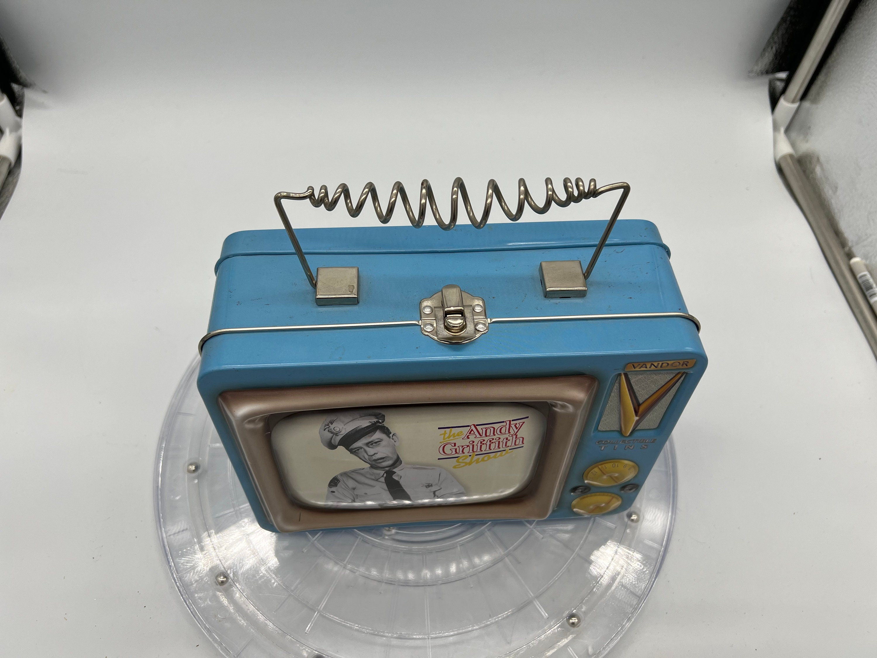 Vandor the Andy Griffith Show TV Tin Lunchbox With Barney on the Screen ...