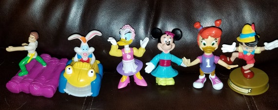 Various Disney and Other Cartoon Characters. Vintage Toys | Etsy