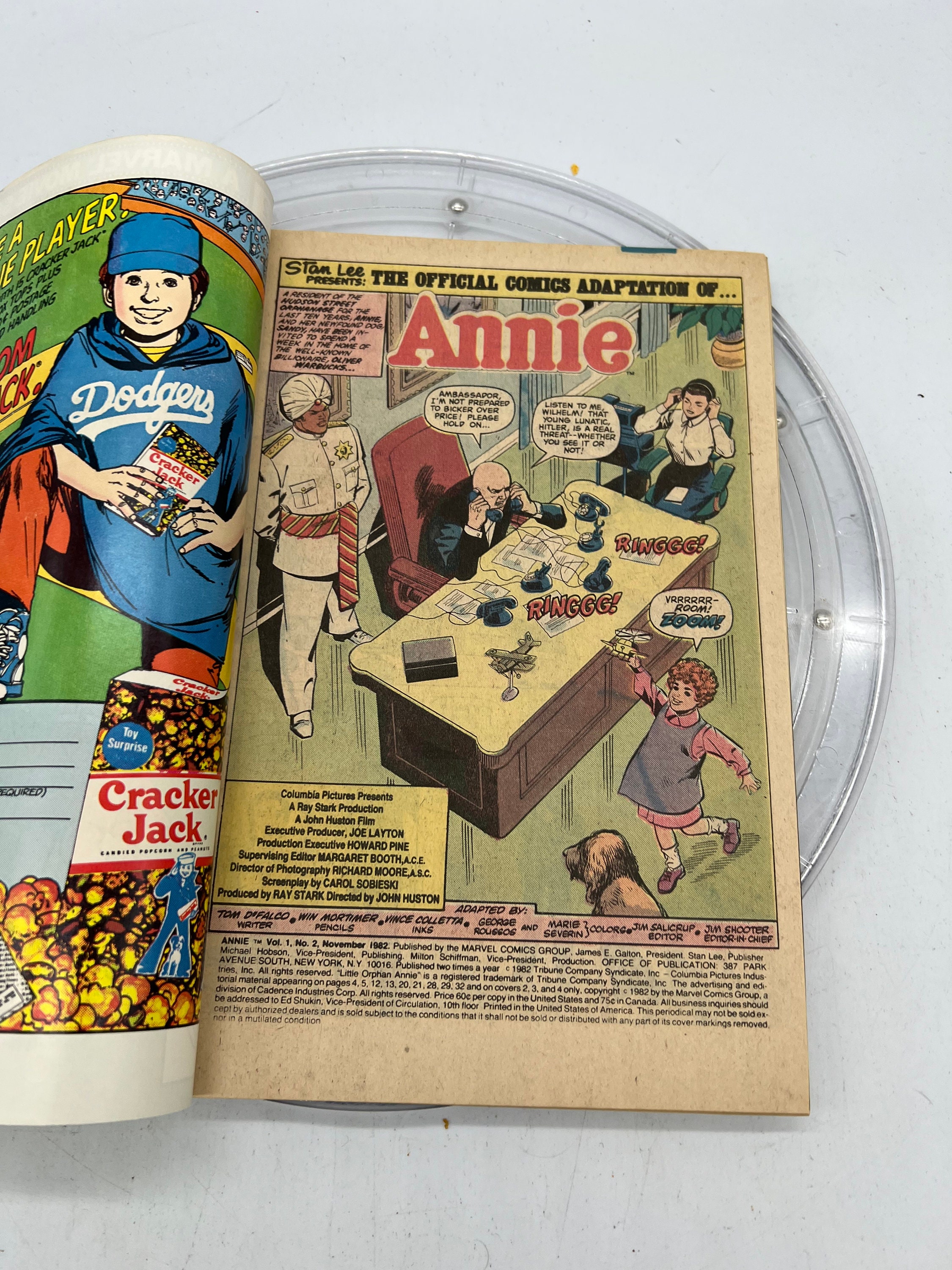 1982 A Marvel Movie Special Annie From the Film Comic Book! - Etsy