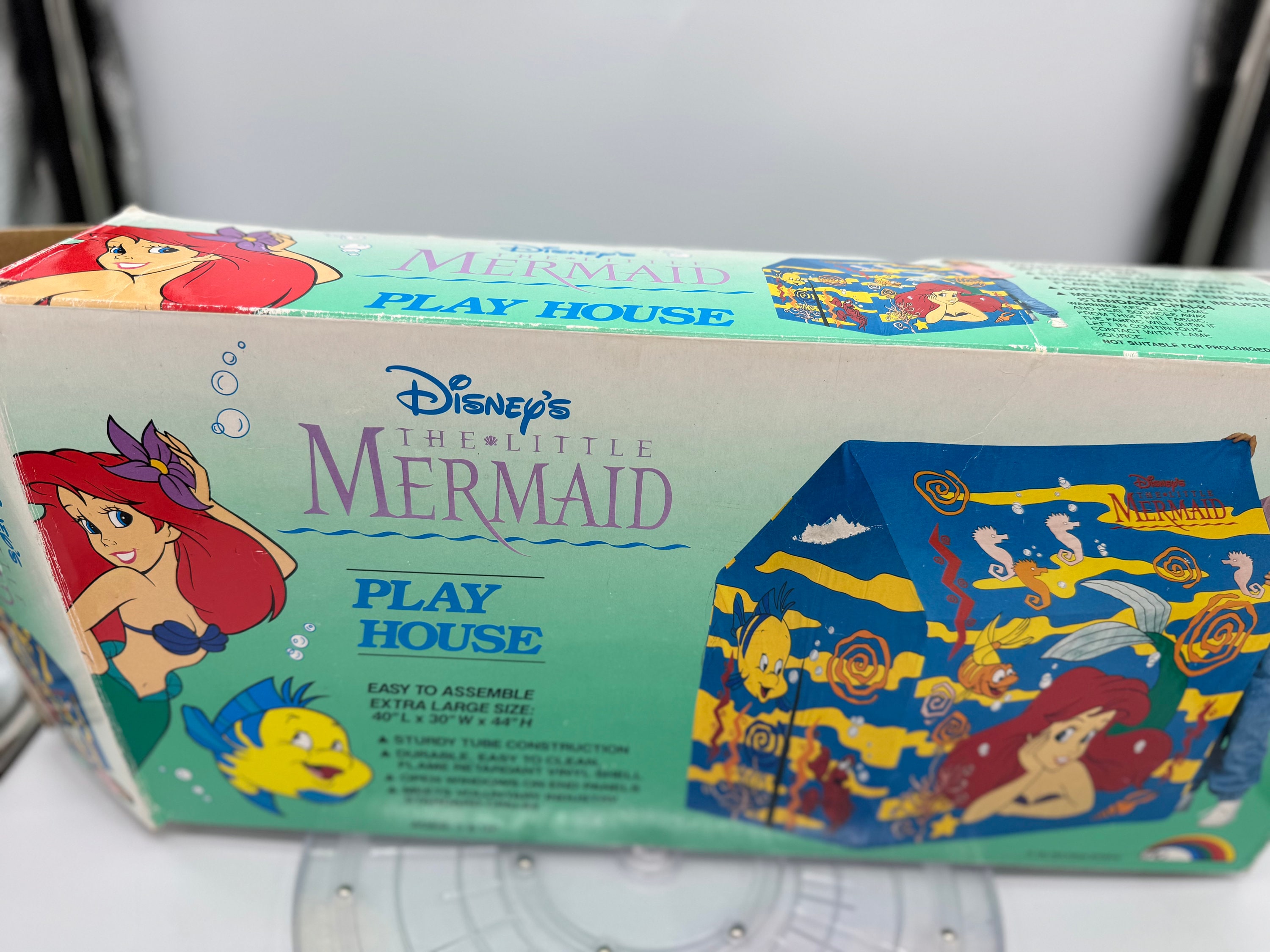 Disney’s the Little Mermaid Play House Tent. Comes With Original Box ...