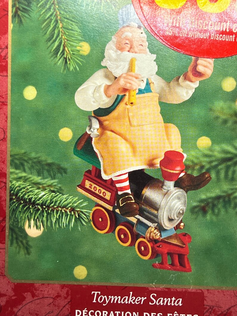2000 Hallmark Keepsake Toymaker Santa With Original Box. - Etsy