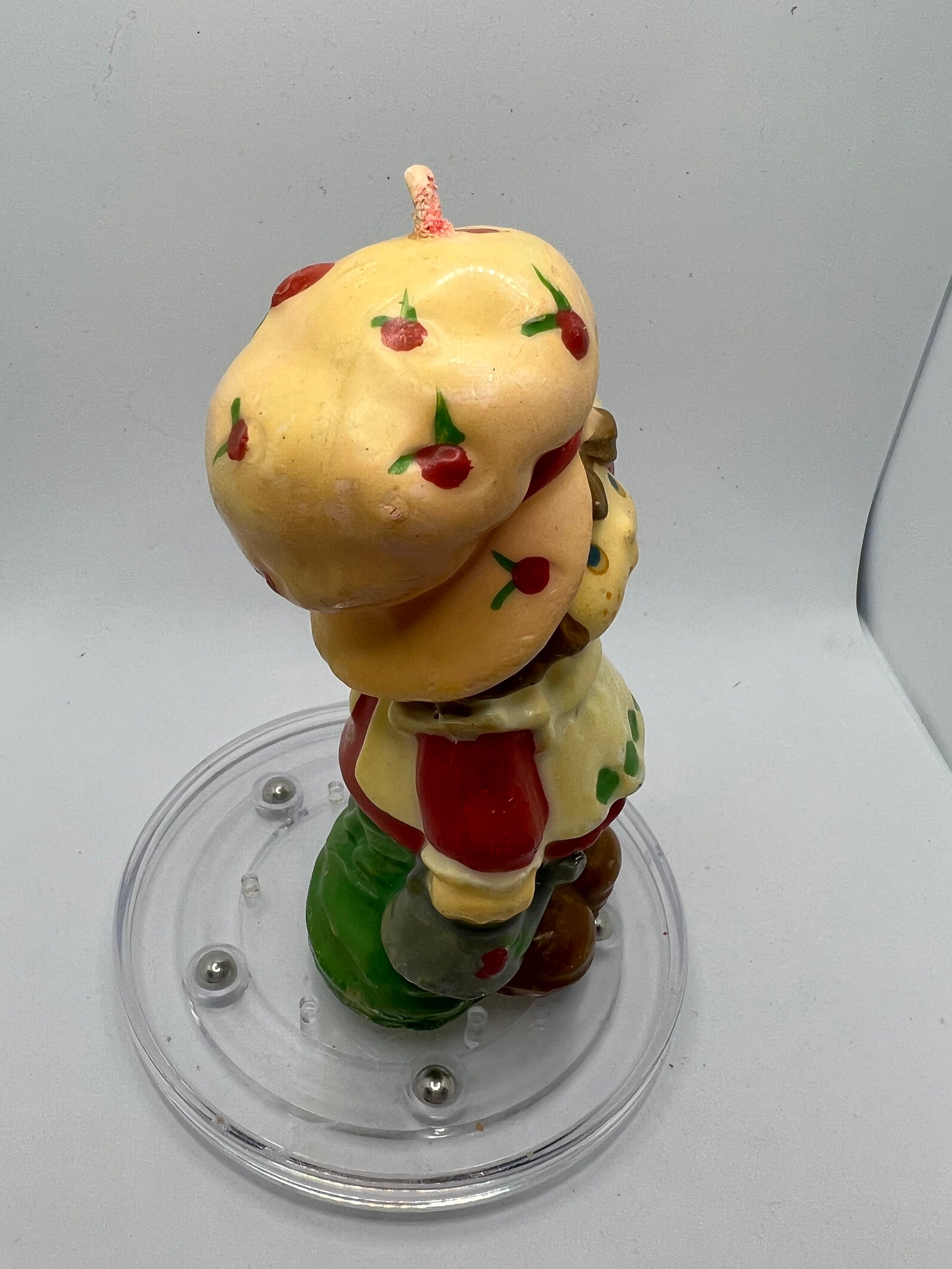 Vintage 3D Strawberry Shortcake Figure Candle. Never Used - Etsy