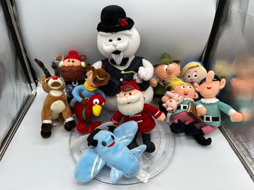 Rudolph the Red Nose Reindeer Themed Beanie Dolls. Sold Separately! - Etsy