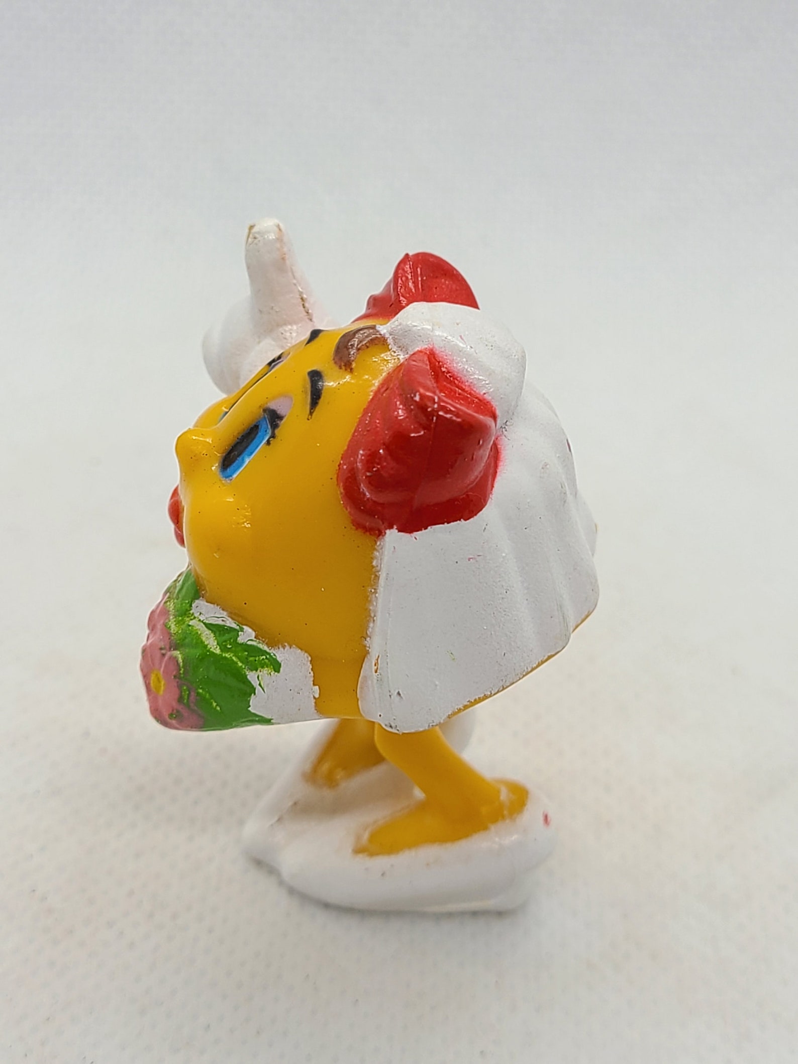Vintagrle 1980s Wedding Mrs.pacman PVC Toy. - Etsy