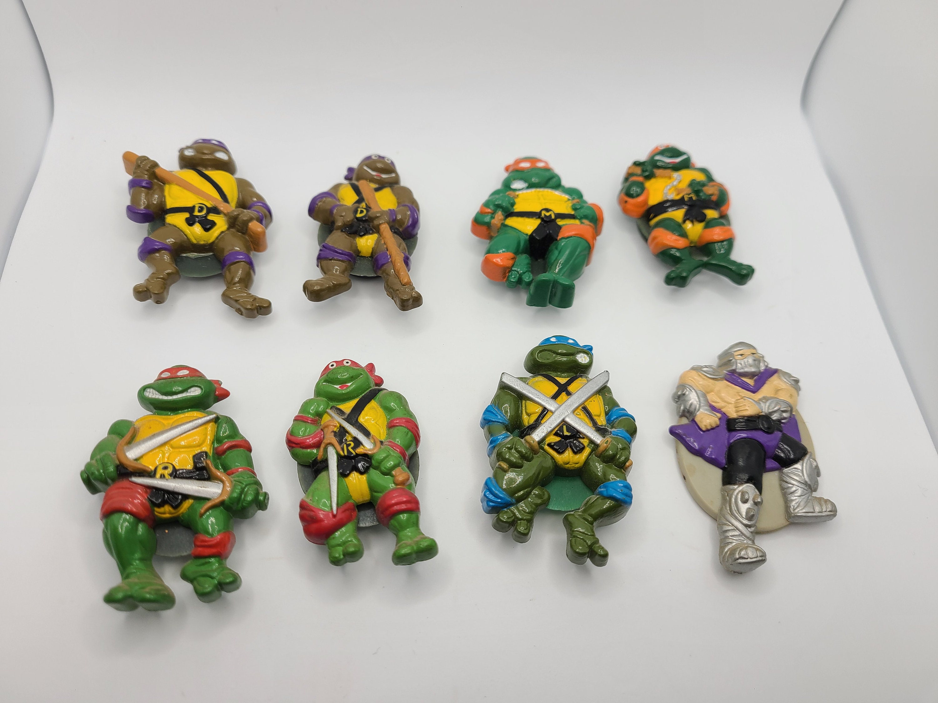 Vintage Teenage Mutant Ninja Turtles & Shredder Refrigerator - Etsy