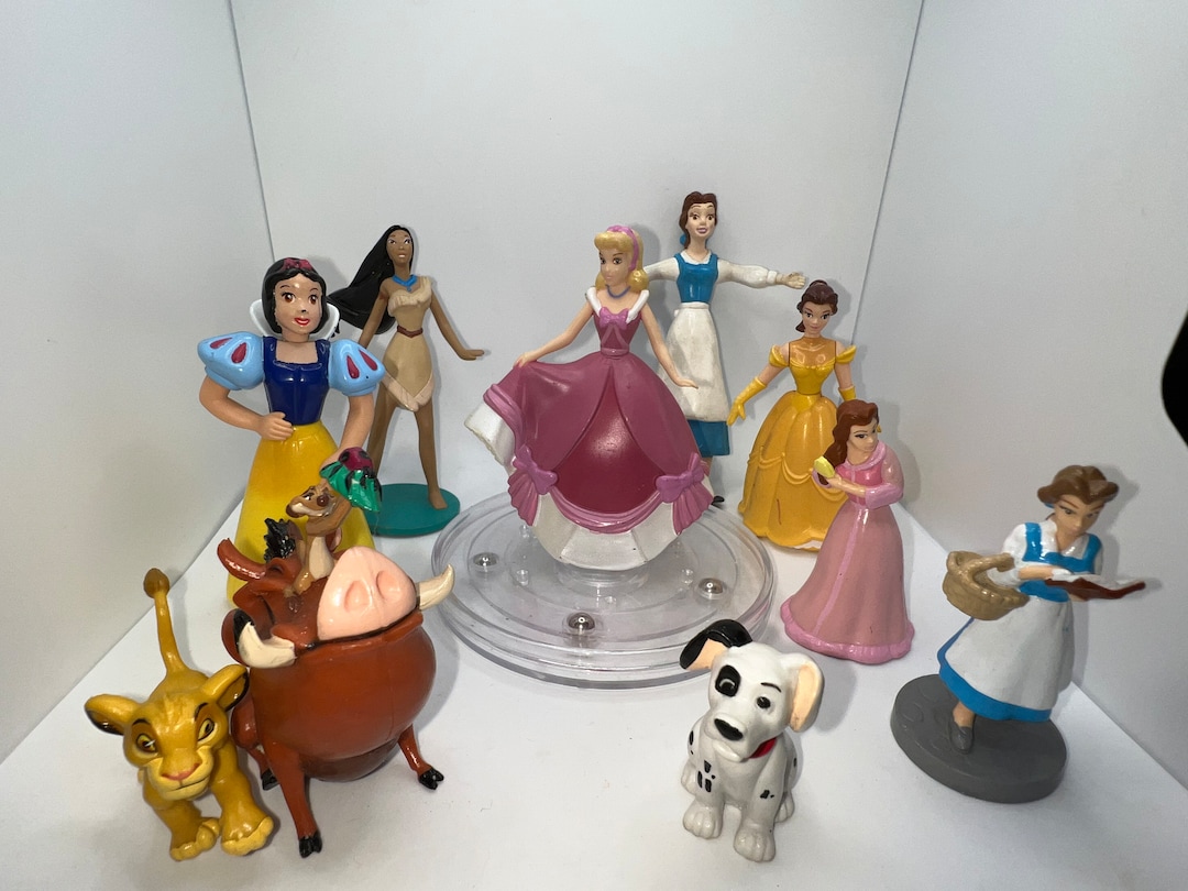 Vintage Disney Character Miniature Toys, Sold Separately - Etsy