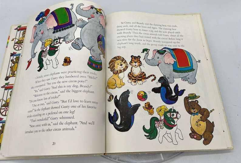 1985 Hasbro My Little Pony Under the Big Top Children’s Book! - Etsy