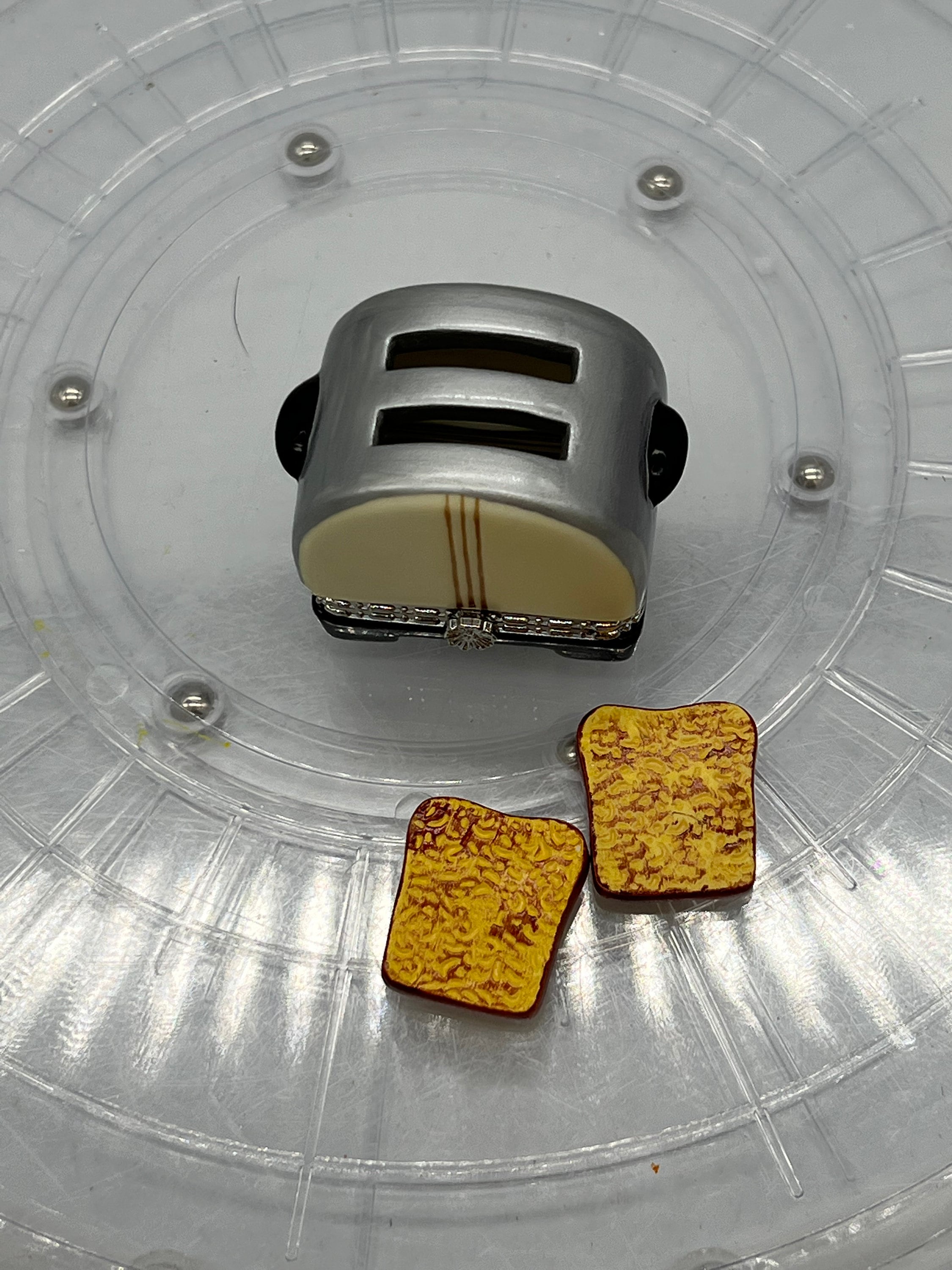 Vintage PHB Porcelian Hinged Box Chrome Toaster With 2 Slices - Etsy