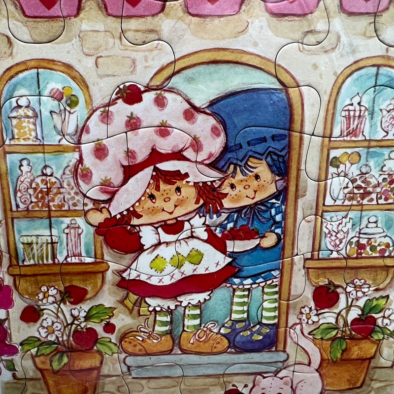 Strawberry Shortcake Puzzle - Etsy