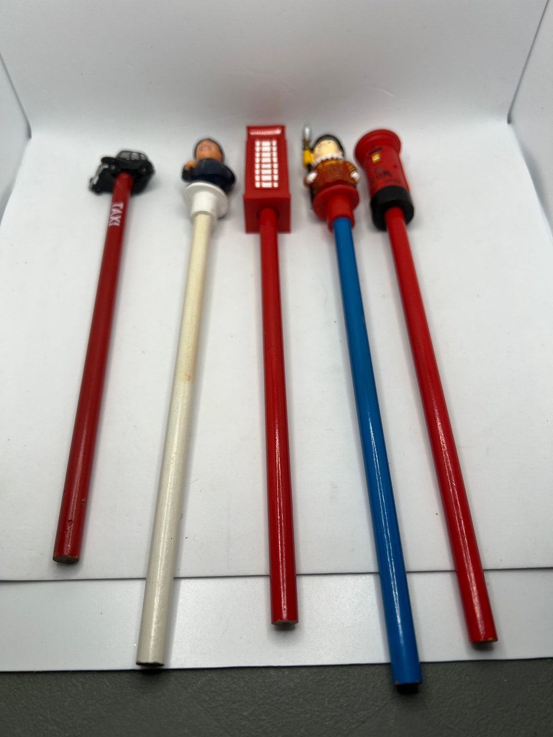 Vintage Novelty Europe Themed Pencils. - Etsy