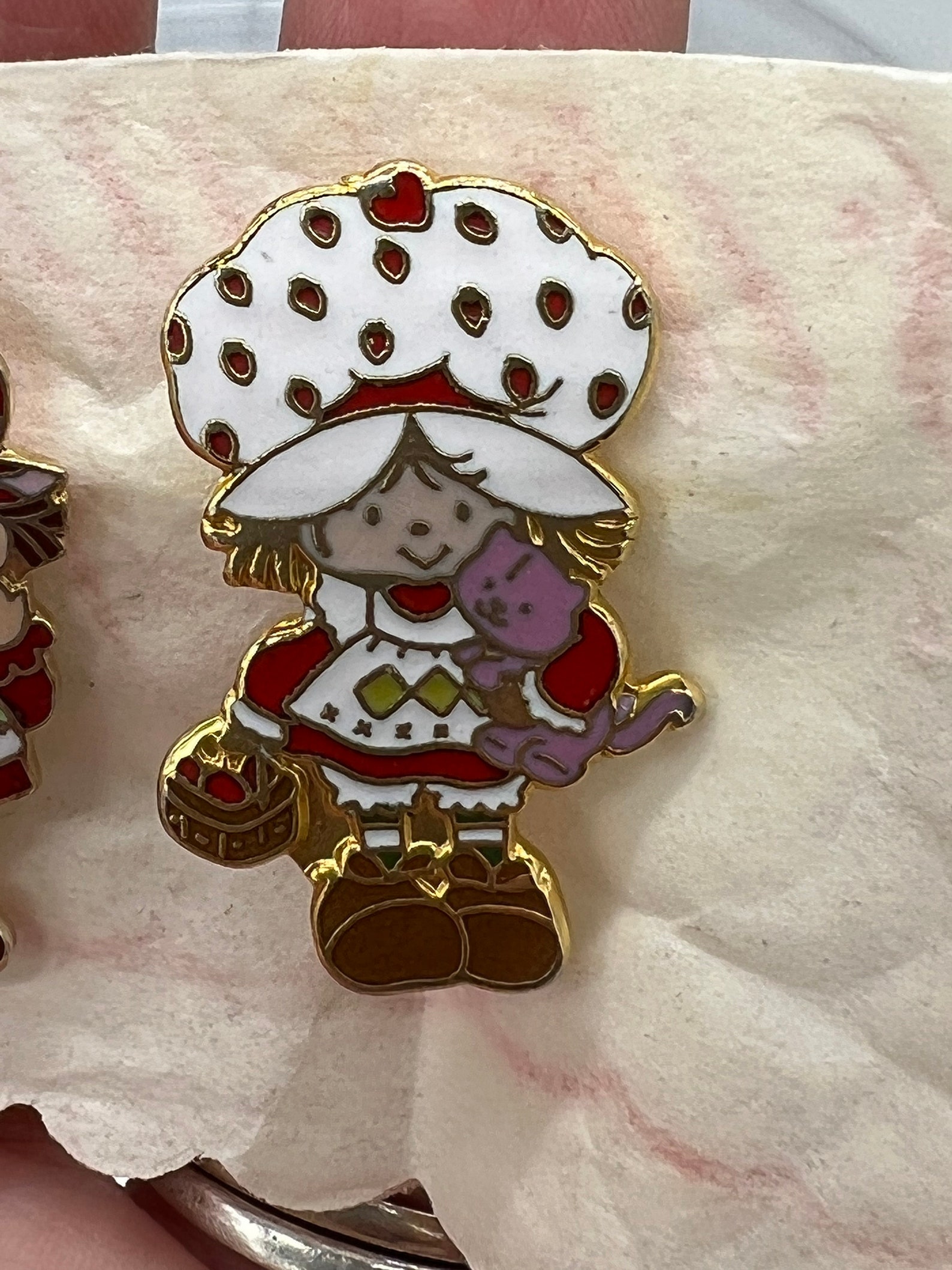 1980s Strawberry Shortcake Enamel Pins. Sold Separately - Etsy